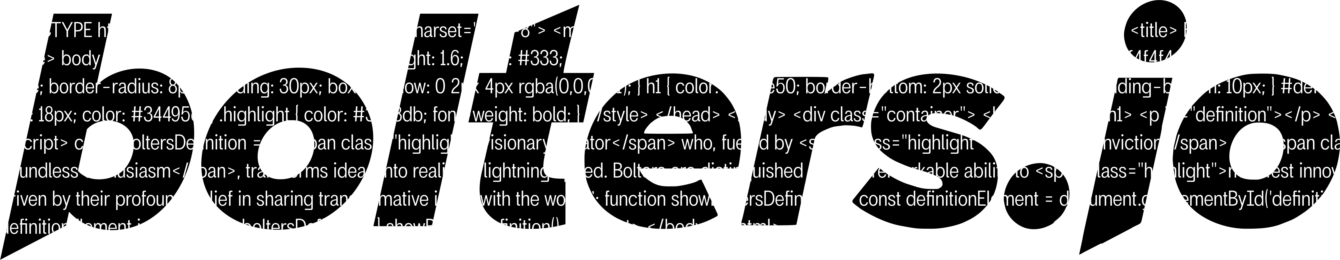 BoltStudio.ai | Full Stack Prompt Engineering